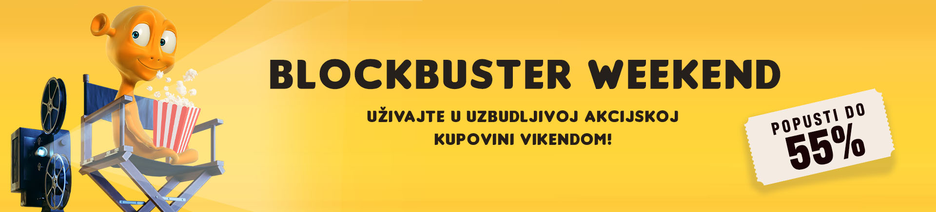 Blockbuster Weekend | eKupi.ba - Vaša Internet kupnja