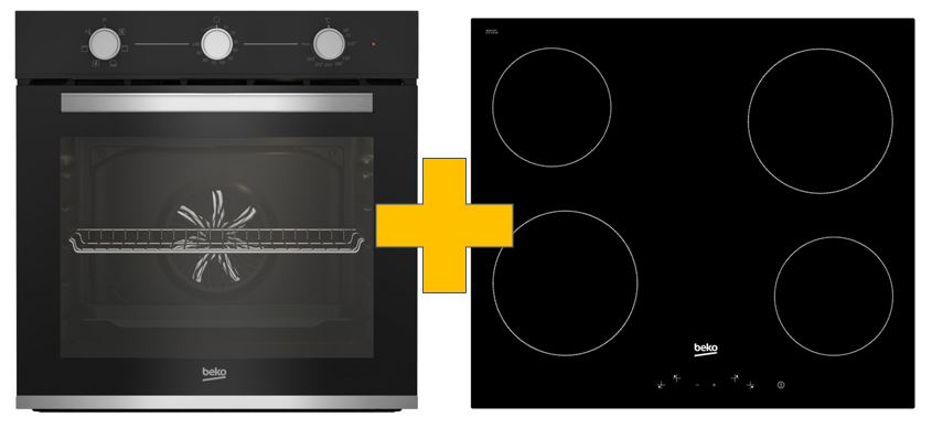 Beko set BBIE 12100 BD + HIC 64400 E | Beko 5 godina garancija | Beko ...